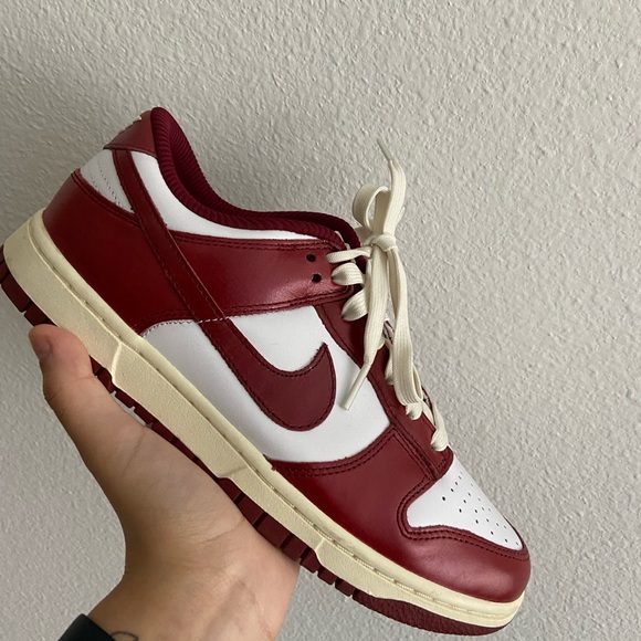 Nike | Shoes | Redburgundy Nike Dunks | Poshmark